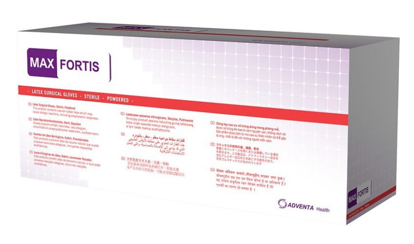 Rękawice chirurgiczne jałowe MAX FORTIS bez pudrowe - AB-MED ...